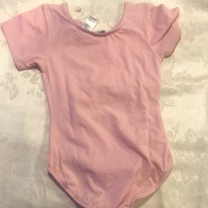 One Pieces | Pink Short Sleeve Leotard Size 81 | Poshmark